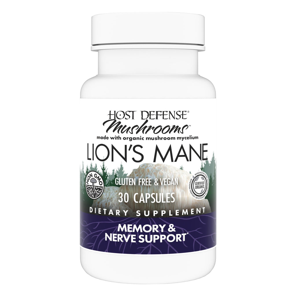 Host Defense mushrooms for brain health