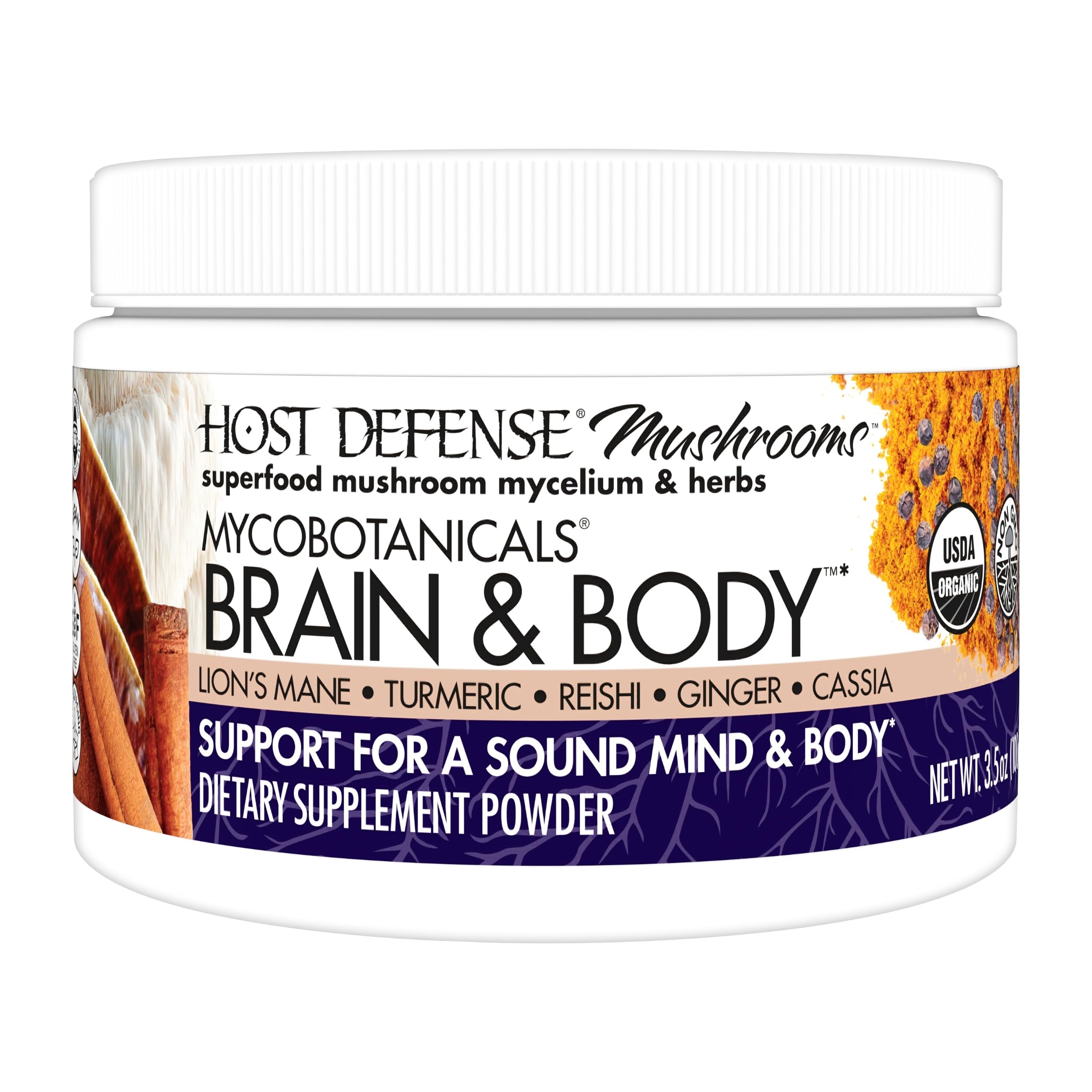 Host Defense mushrooms for brain health