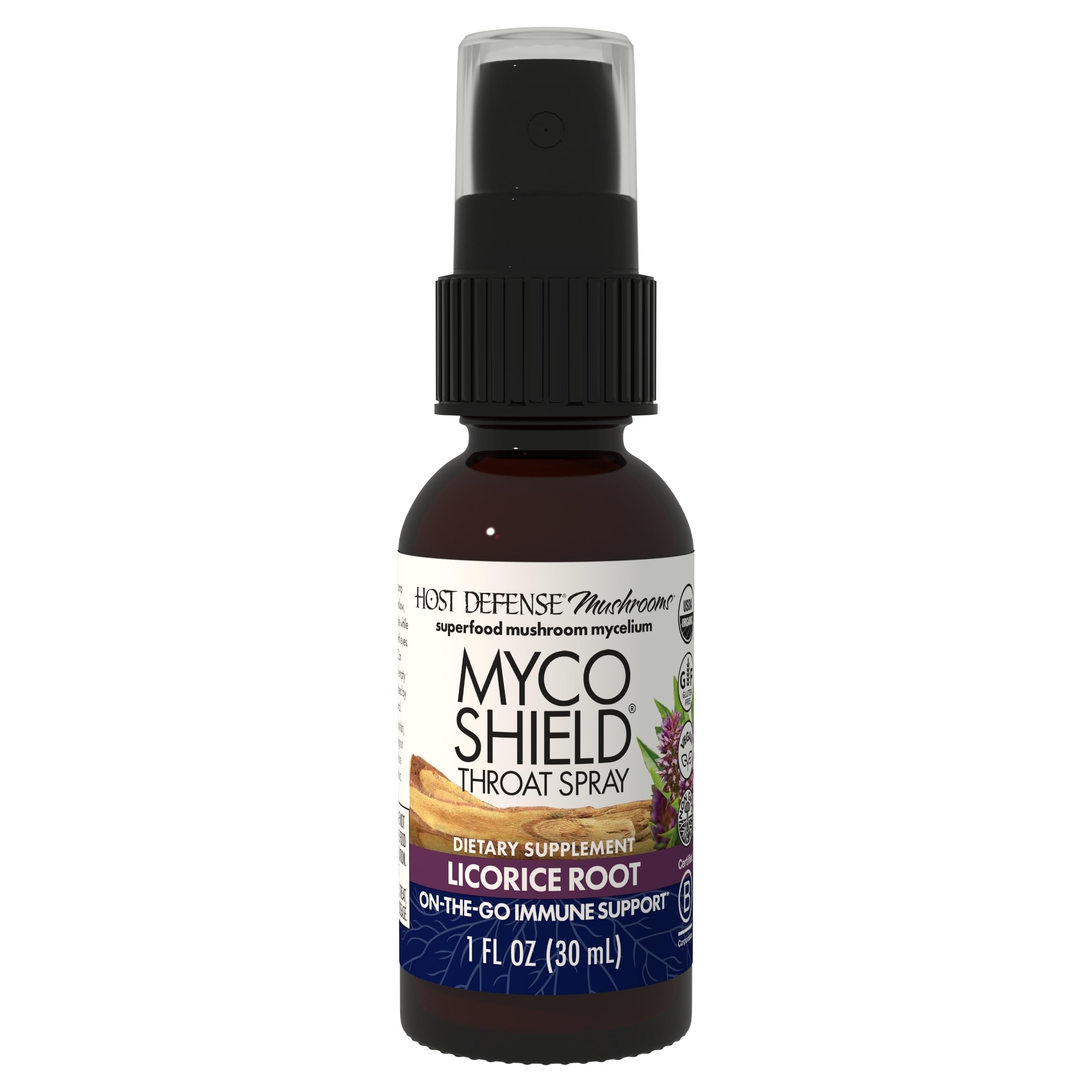 Host Defense MycoShield throat spray