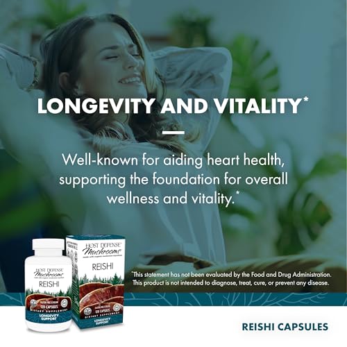 Host Defense reishi health benefits