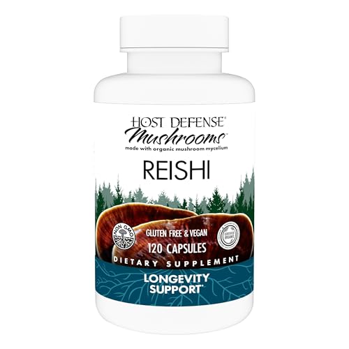 Host Defense Reishi mushroom capsules