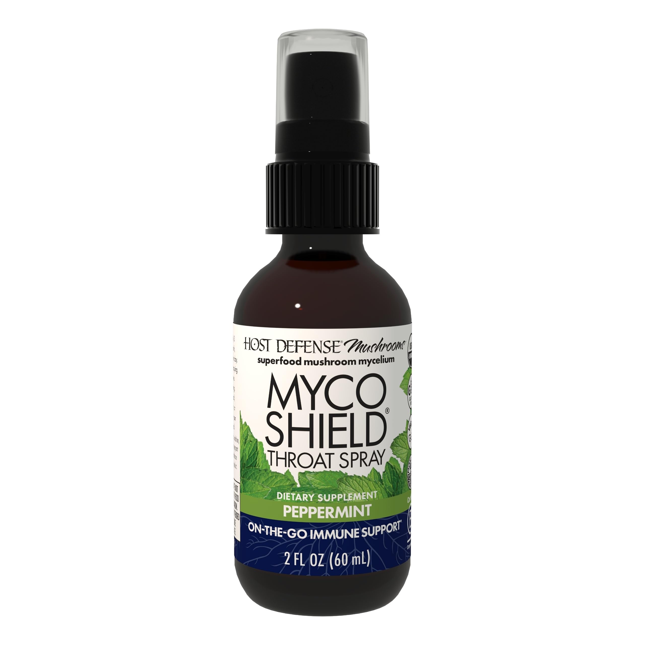 Host Defense throat spray for immunity