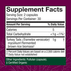 Host Defense turkey tail 500 mg benefits