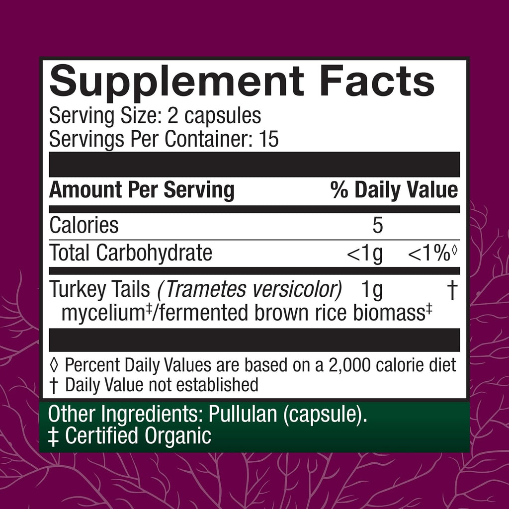 Host Defense turkey tail extract benefits