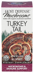 Host Defense Turkey Tail mushrooms capsules