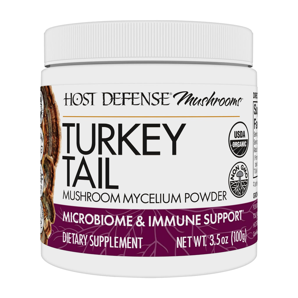Host Defense Turkey Tail mushrooms supplement