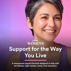 hot flash support multivitamins for women