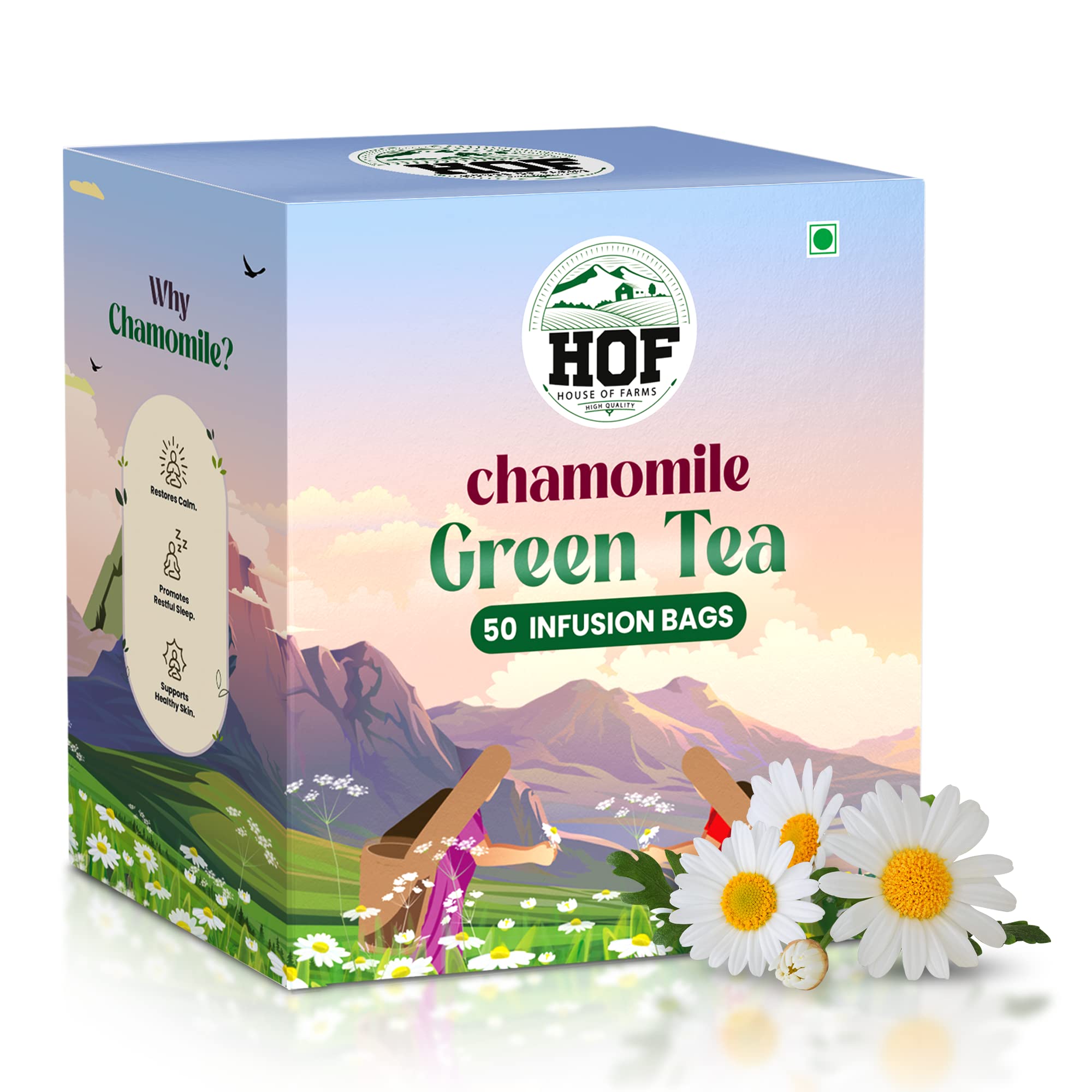 House Of Farms chamomile herbal tea bags