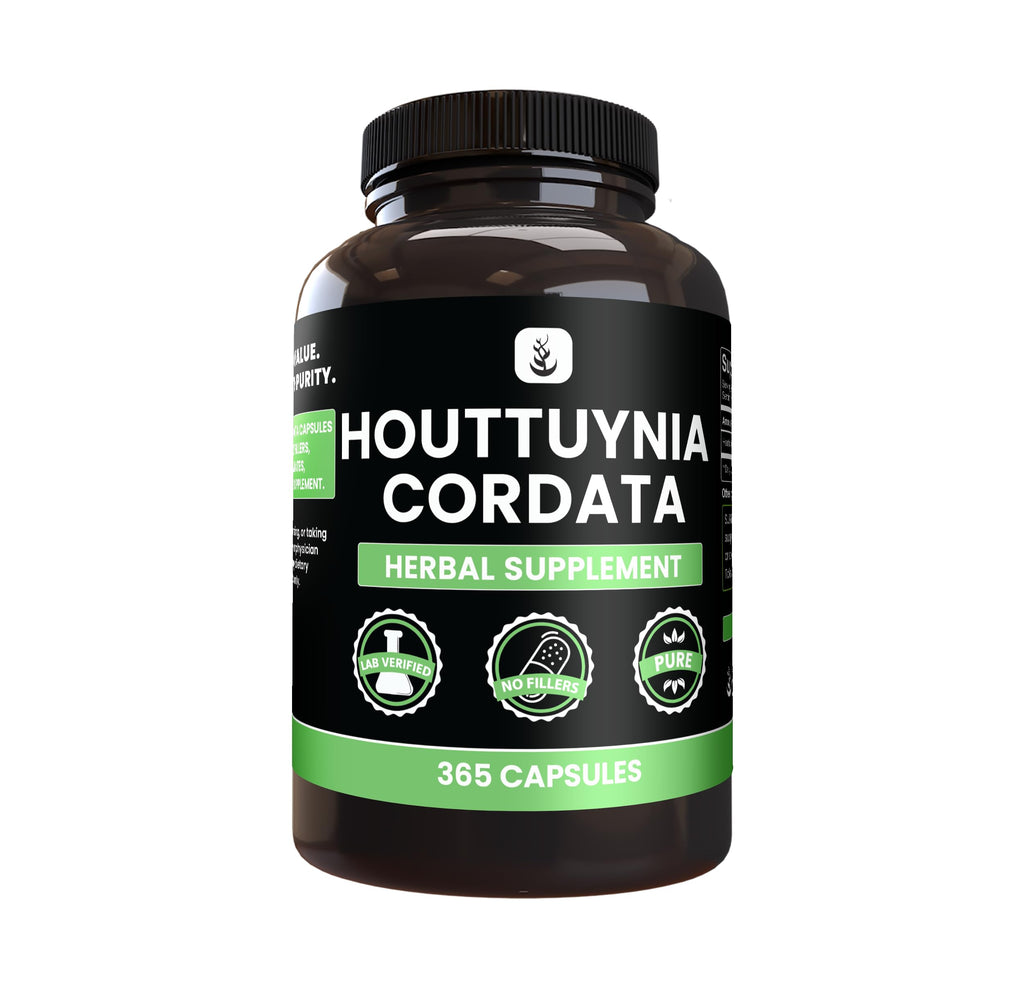 Houttuynia Cordata capsules for wellness