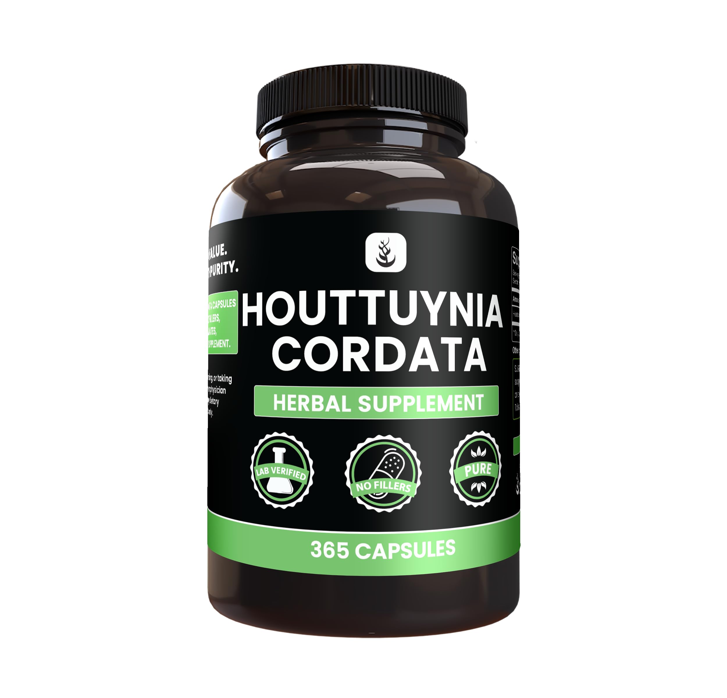 Houttuynia Cordata capsules for wellness