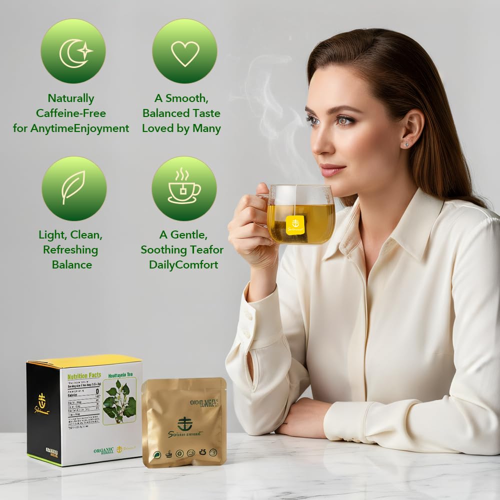 Houttuynia Cordata tea for digestion