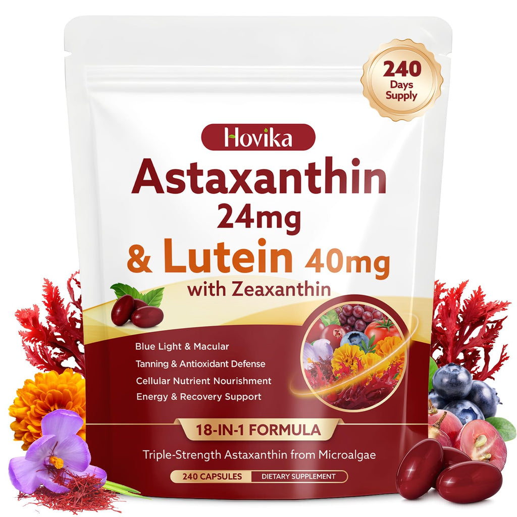Hovika Astaxanthin softgels for vision