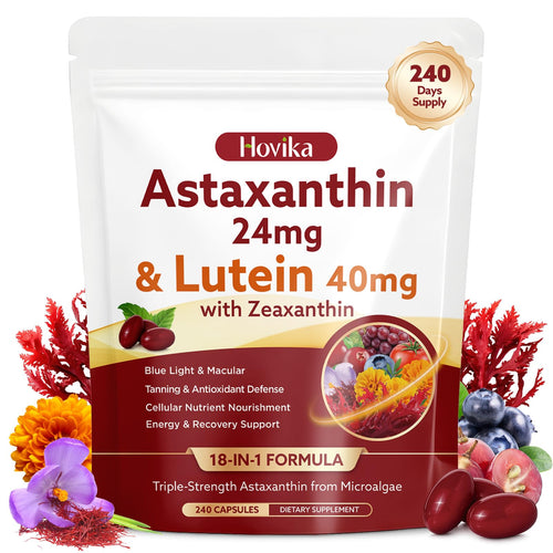 Hovika Astaxanthin softgels for vision