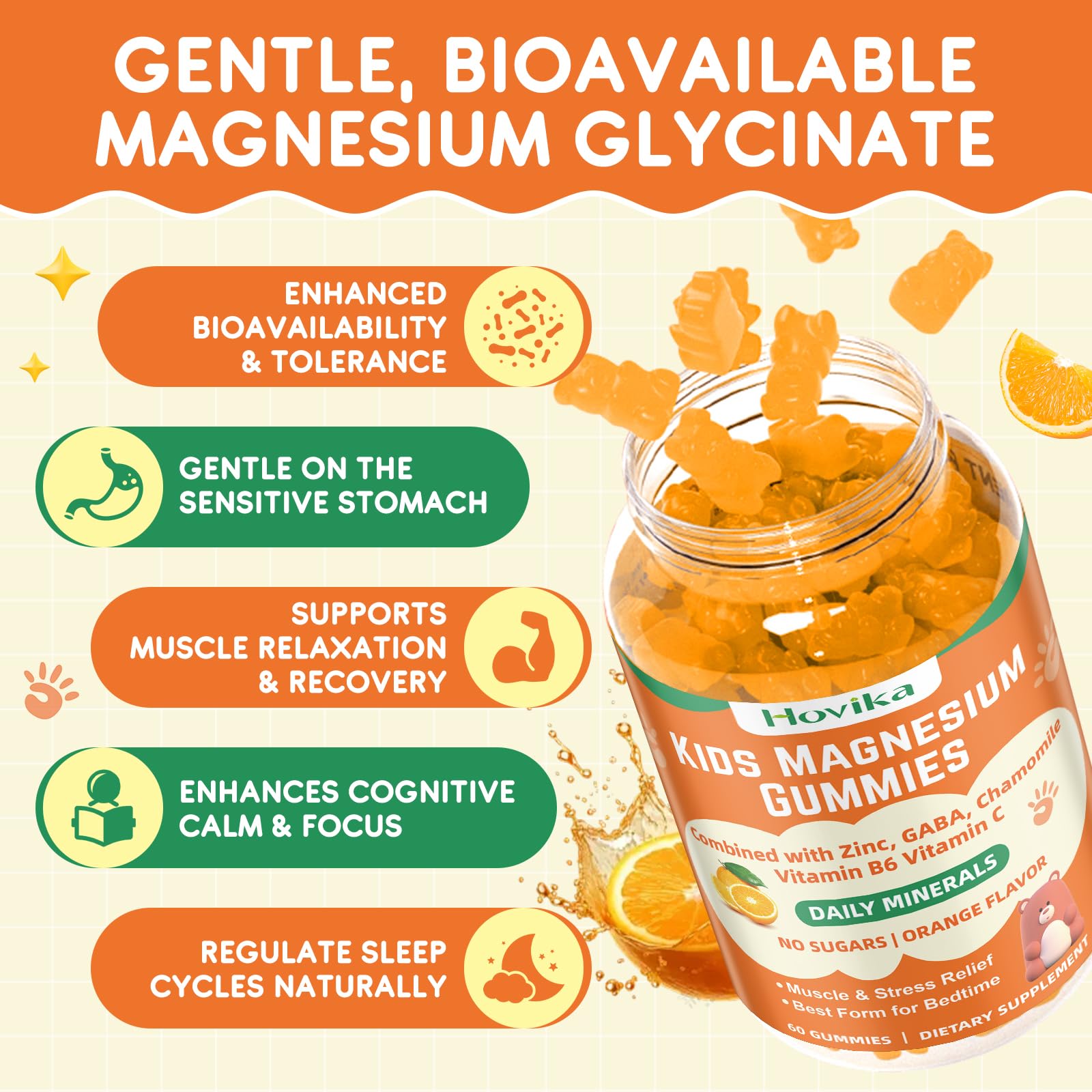 Hovika gummies for muscle relaxation