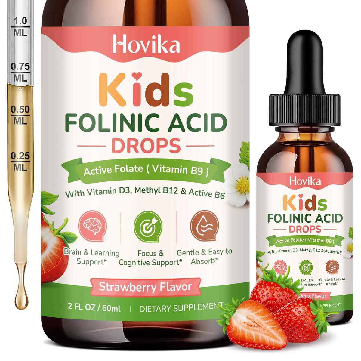 Hovika kids folinic acid drops