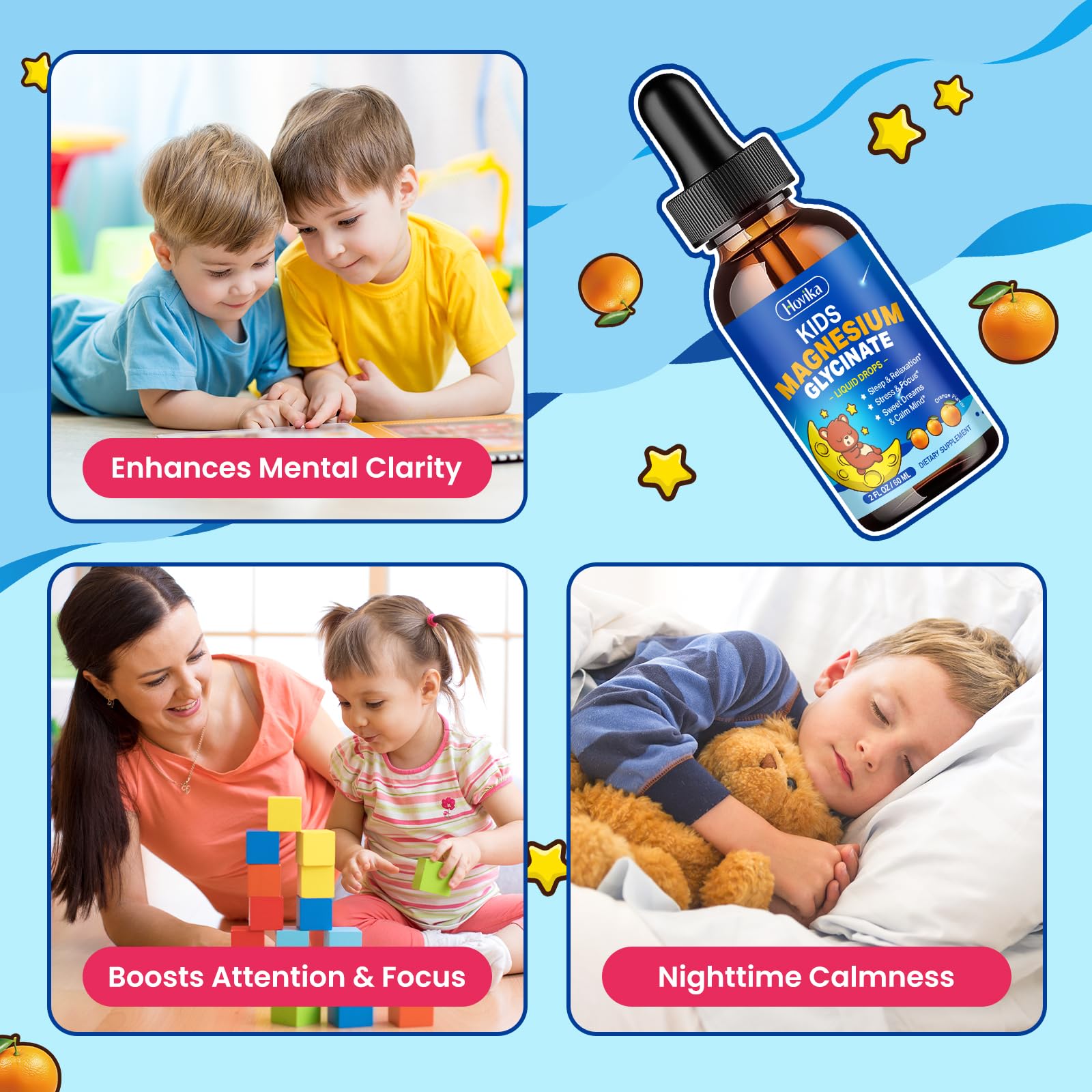 Hovika kids magnesium for relaxation