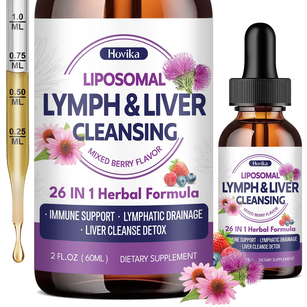 Hovika liposomal lymphatic support drops