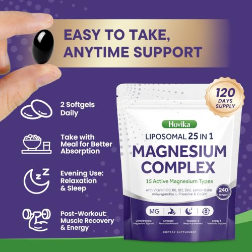 Hovika magnesium for better sleep