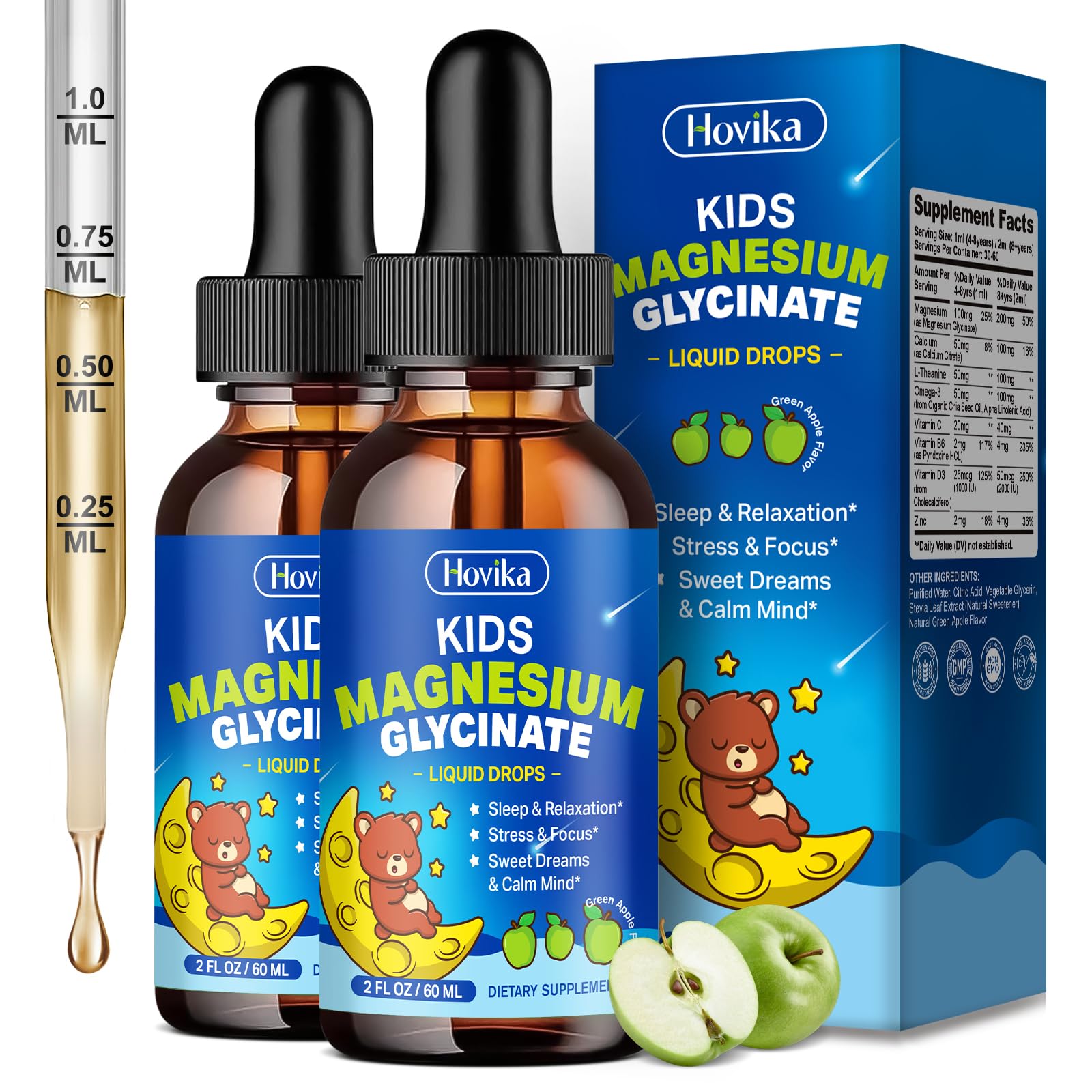 Hovika magnesium glycinate drops kids