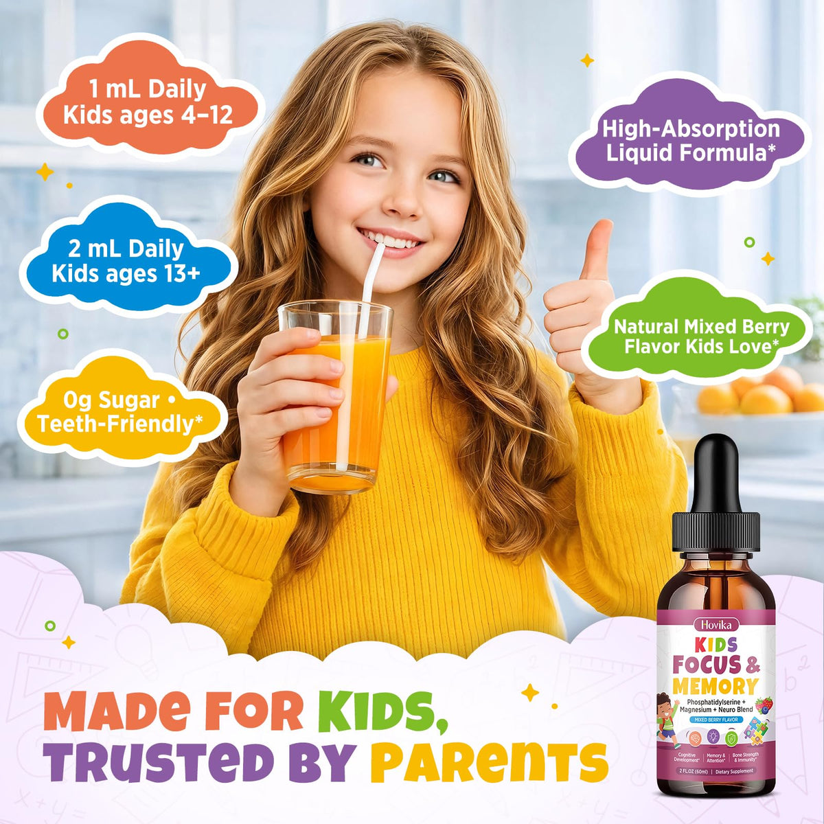 Hovika Omega-3 for growing minds