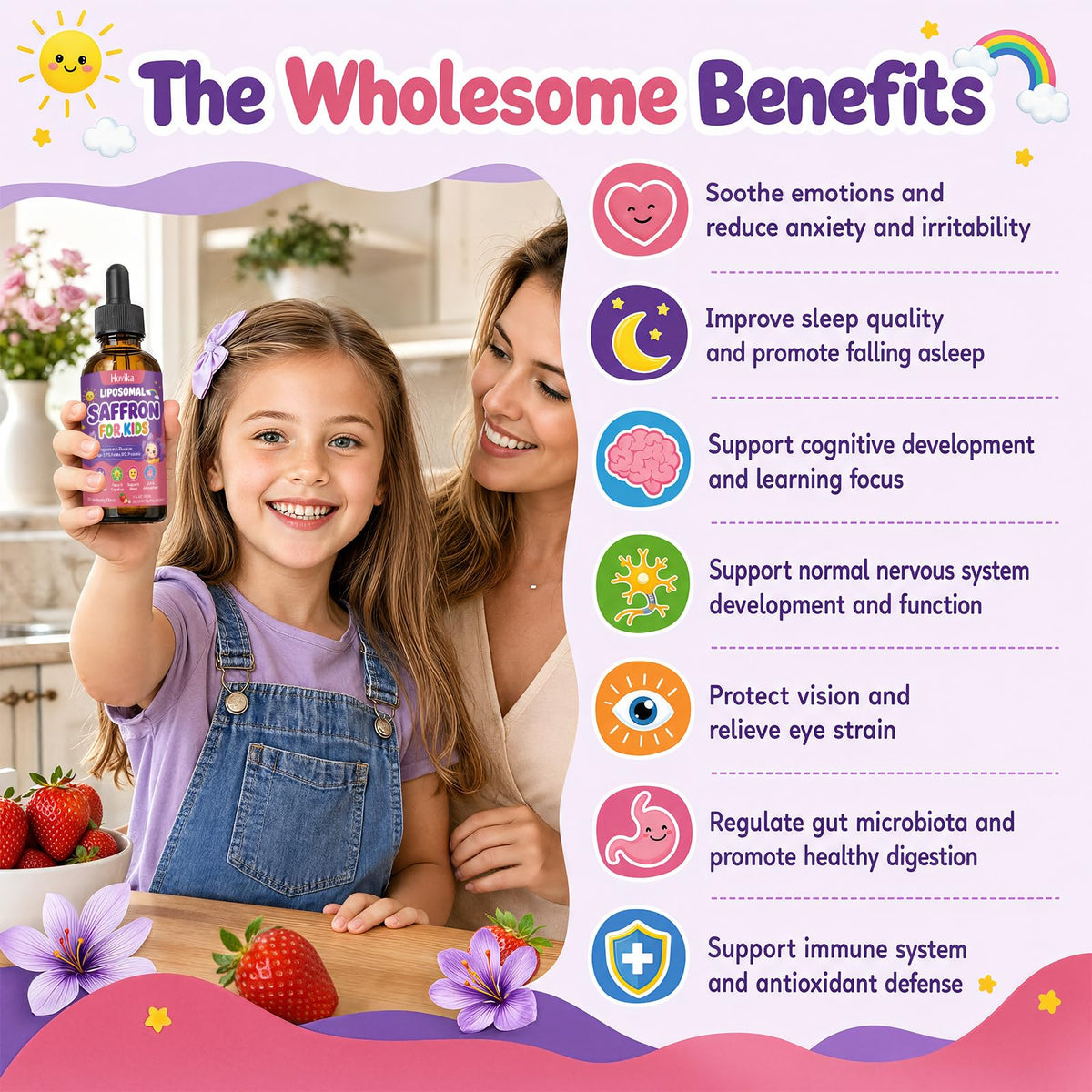 Hovika saffron extract for kids