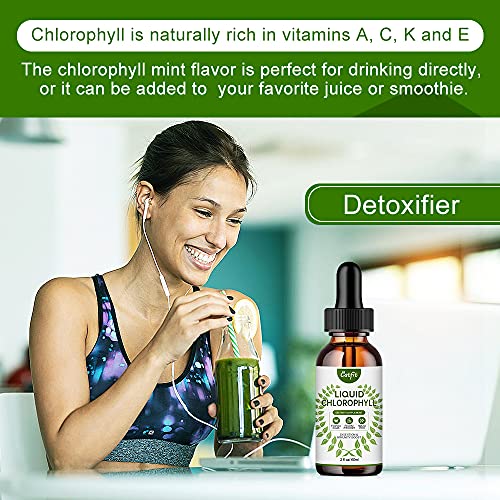 how chlorophyll aids digestion