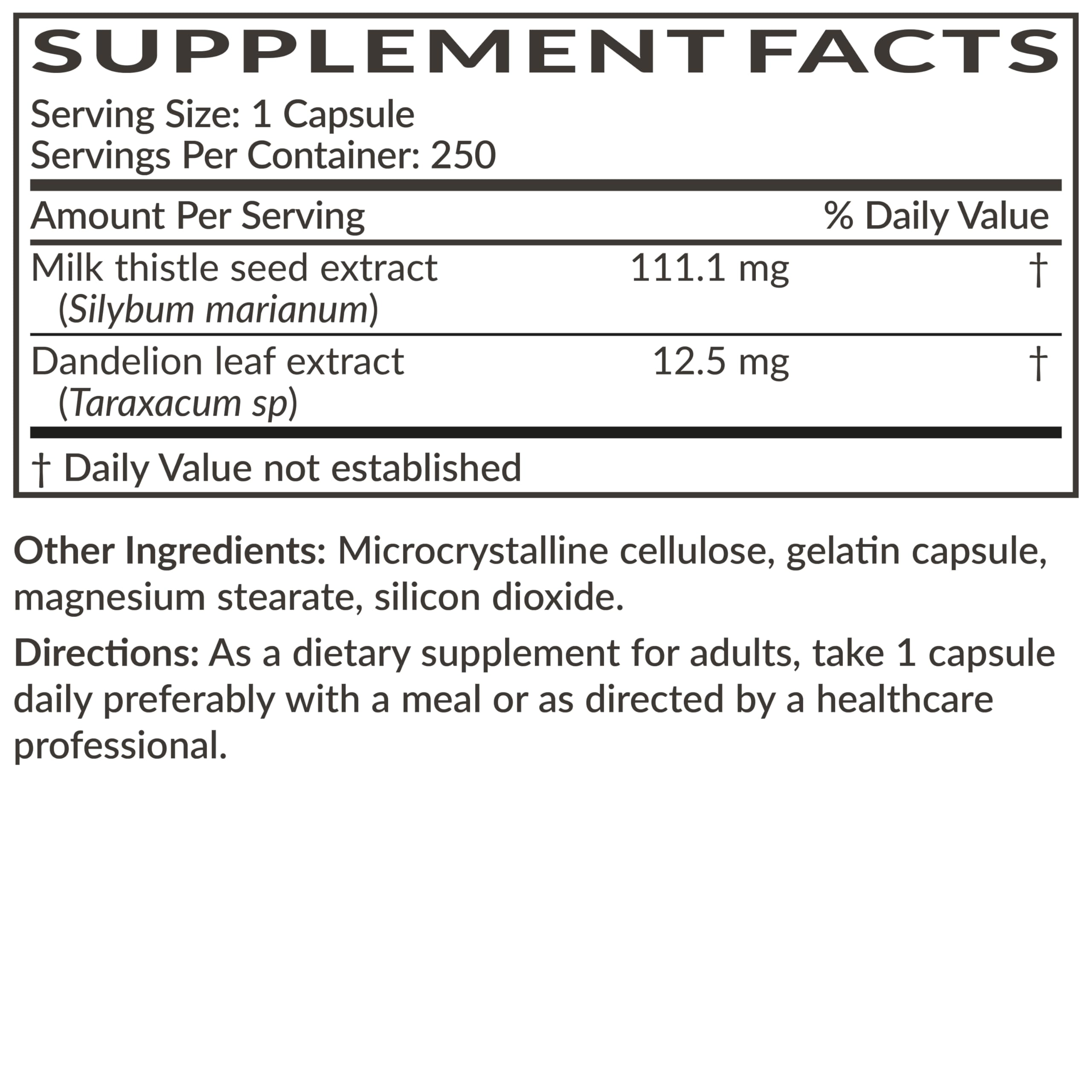 how milk thistle aids liver function