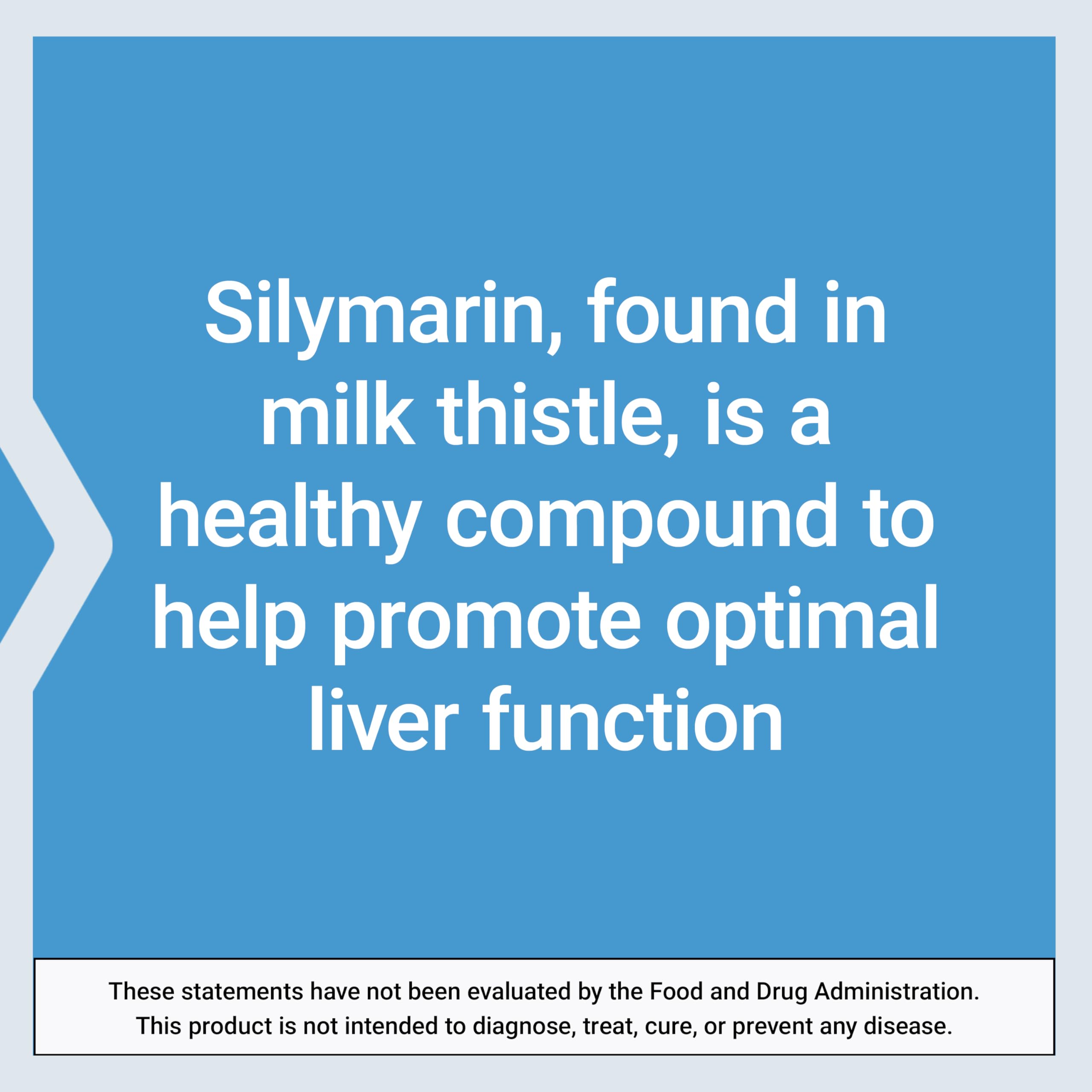 how milk thistle aids liver function