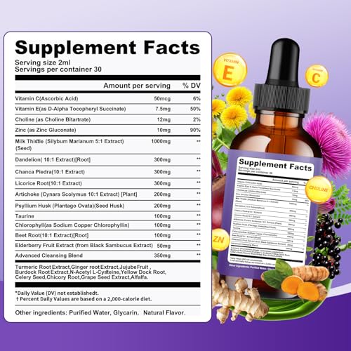 How milk thistle aids liver health