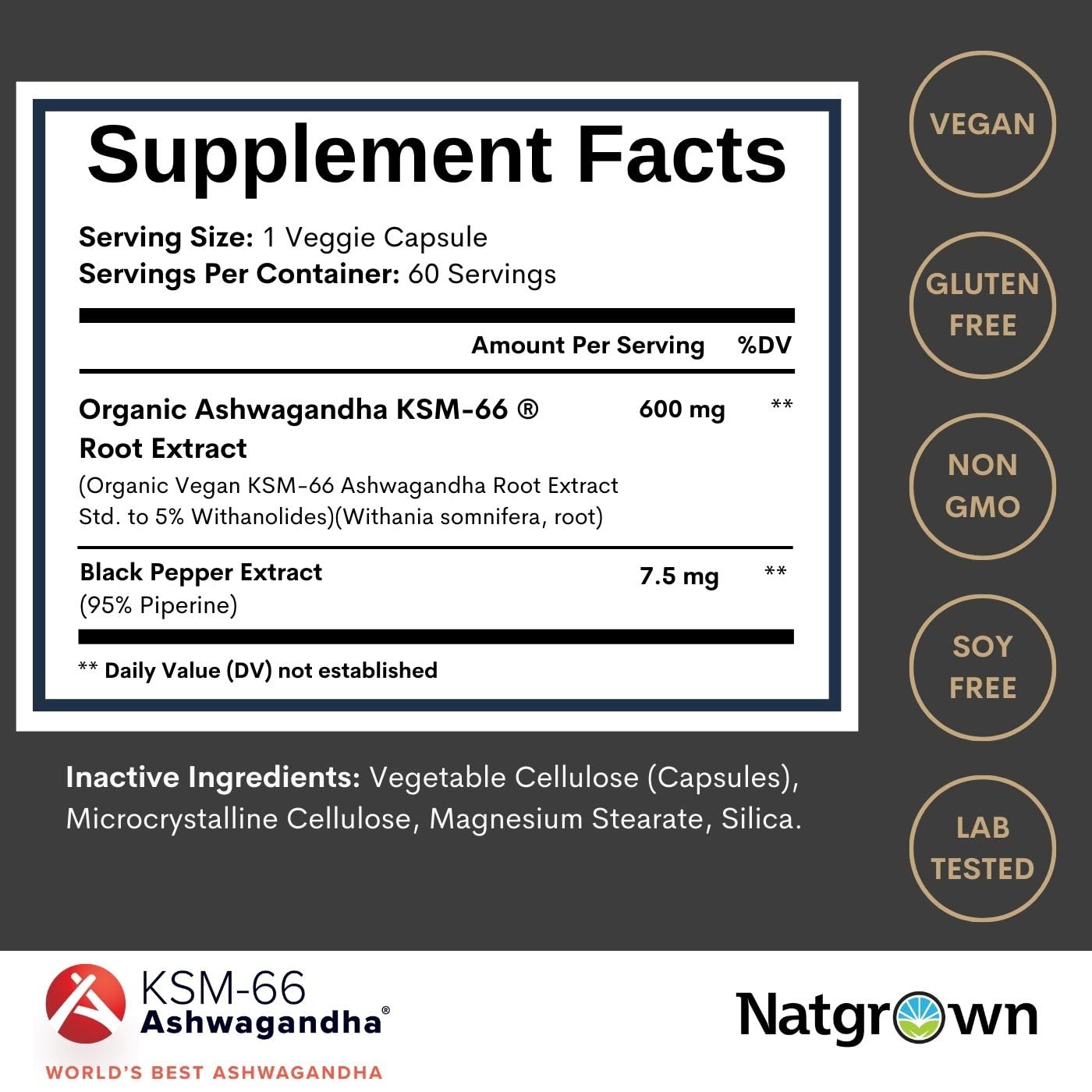 how much ashwagandha per day for females