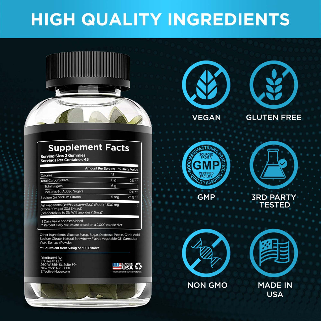 how much ashwagandha per day for females
