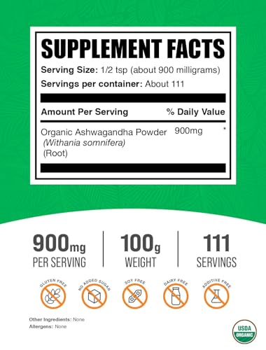 how much ashwagandha per day for males