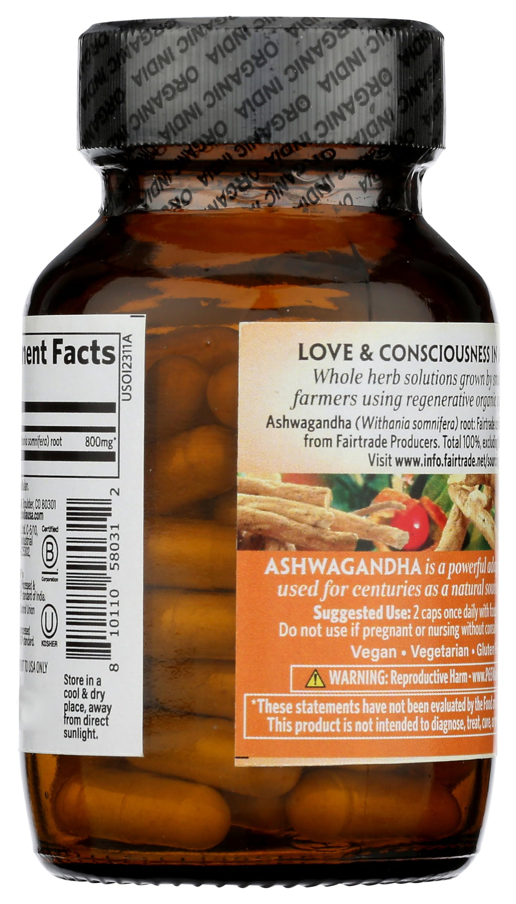 how much ashwagandha per day for males
