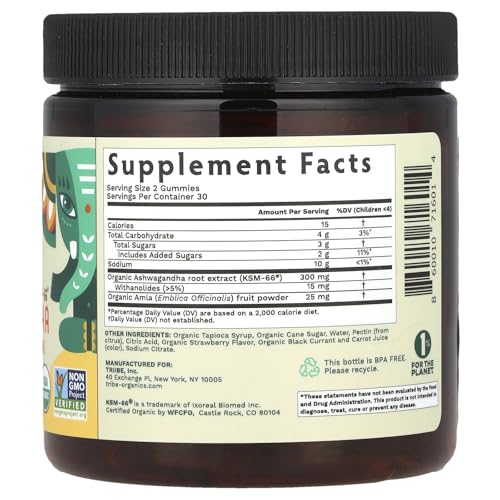 how much ashwagandha per day for teens
