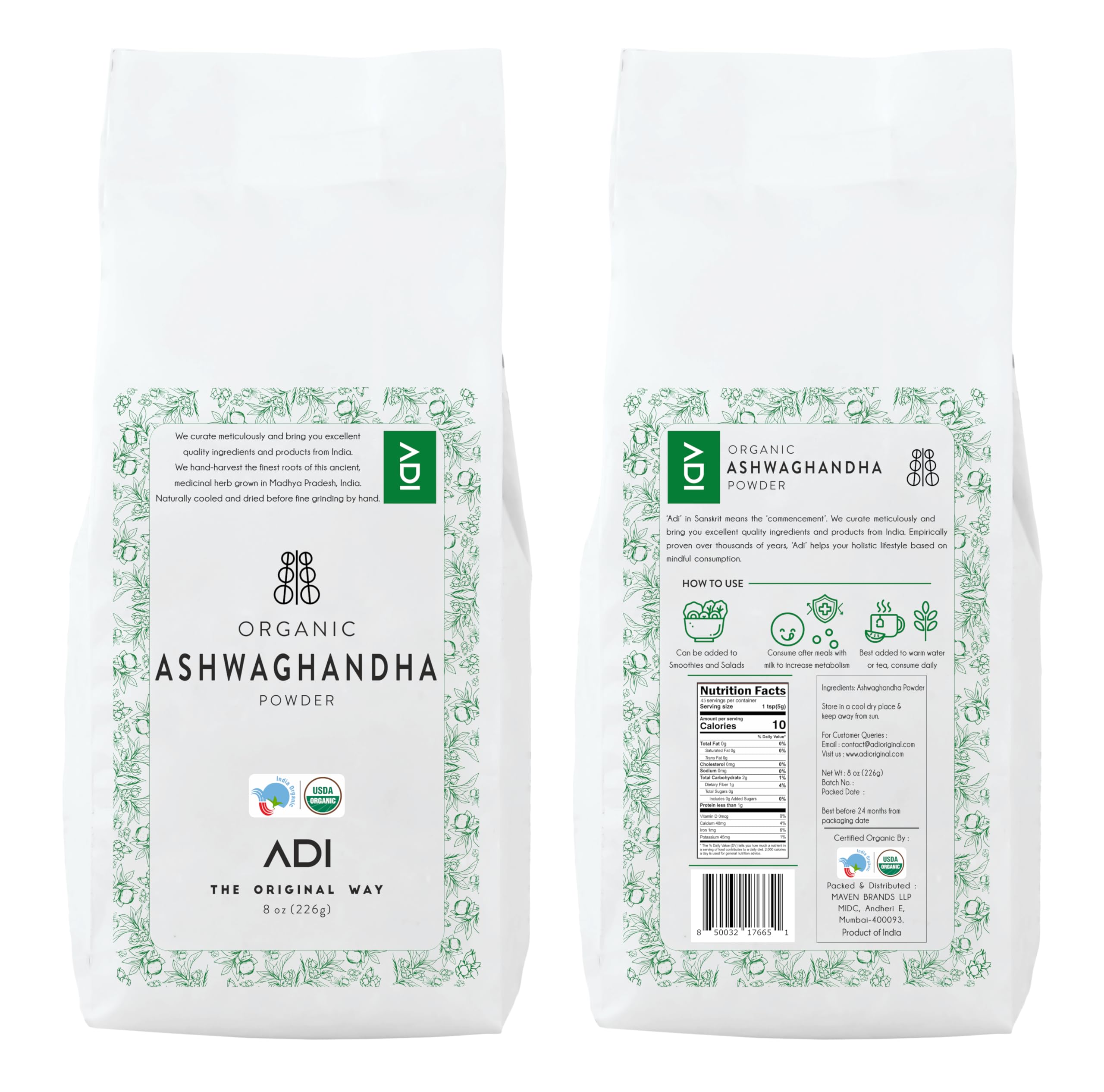 how much ashwagandha per day for wellness