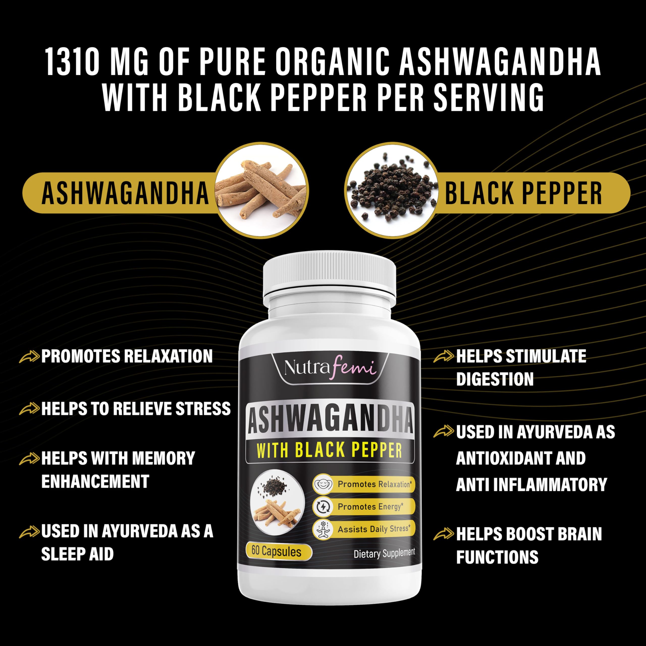 how much ashwagandha per day for women