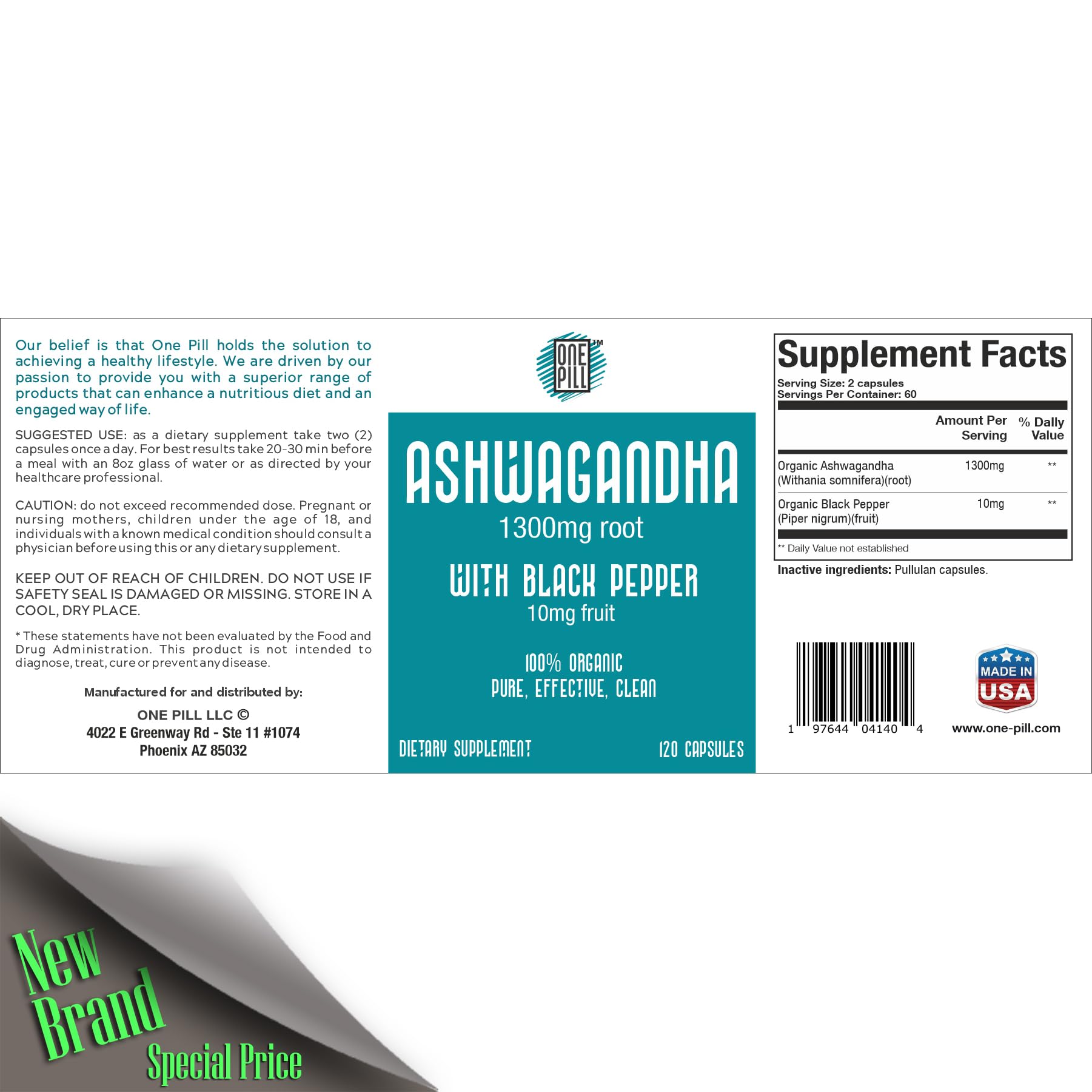 how much ashwagandha to take daily