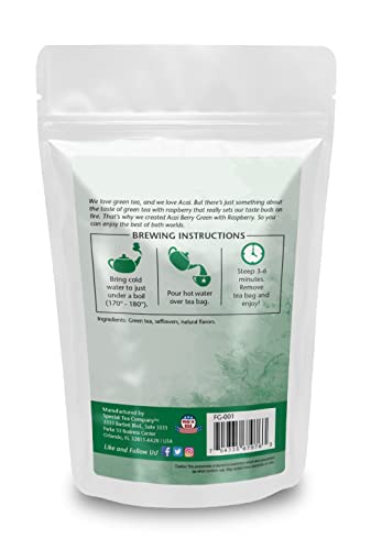 how to brew acai green tea