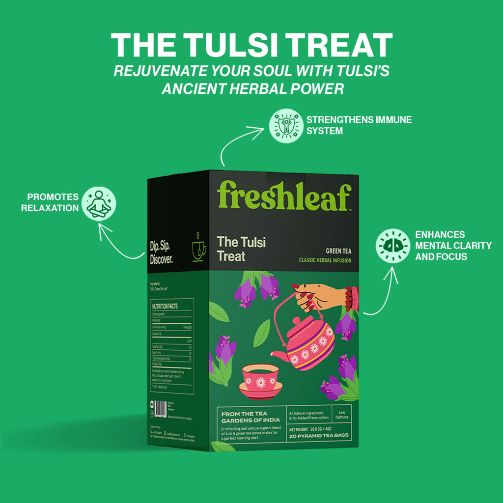how to brew FreshLeaf green tea