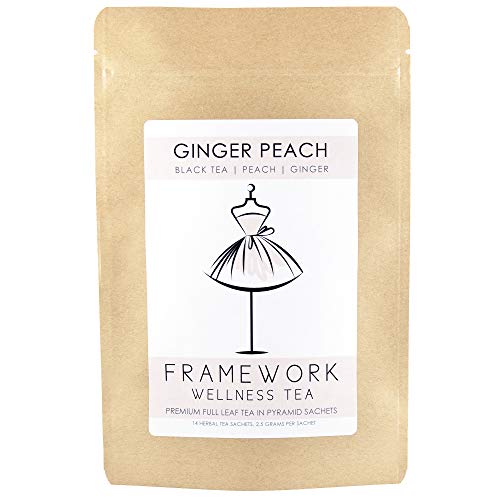 how to brew ginger peach tea