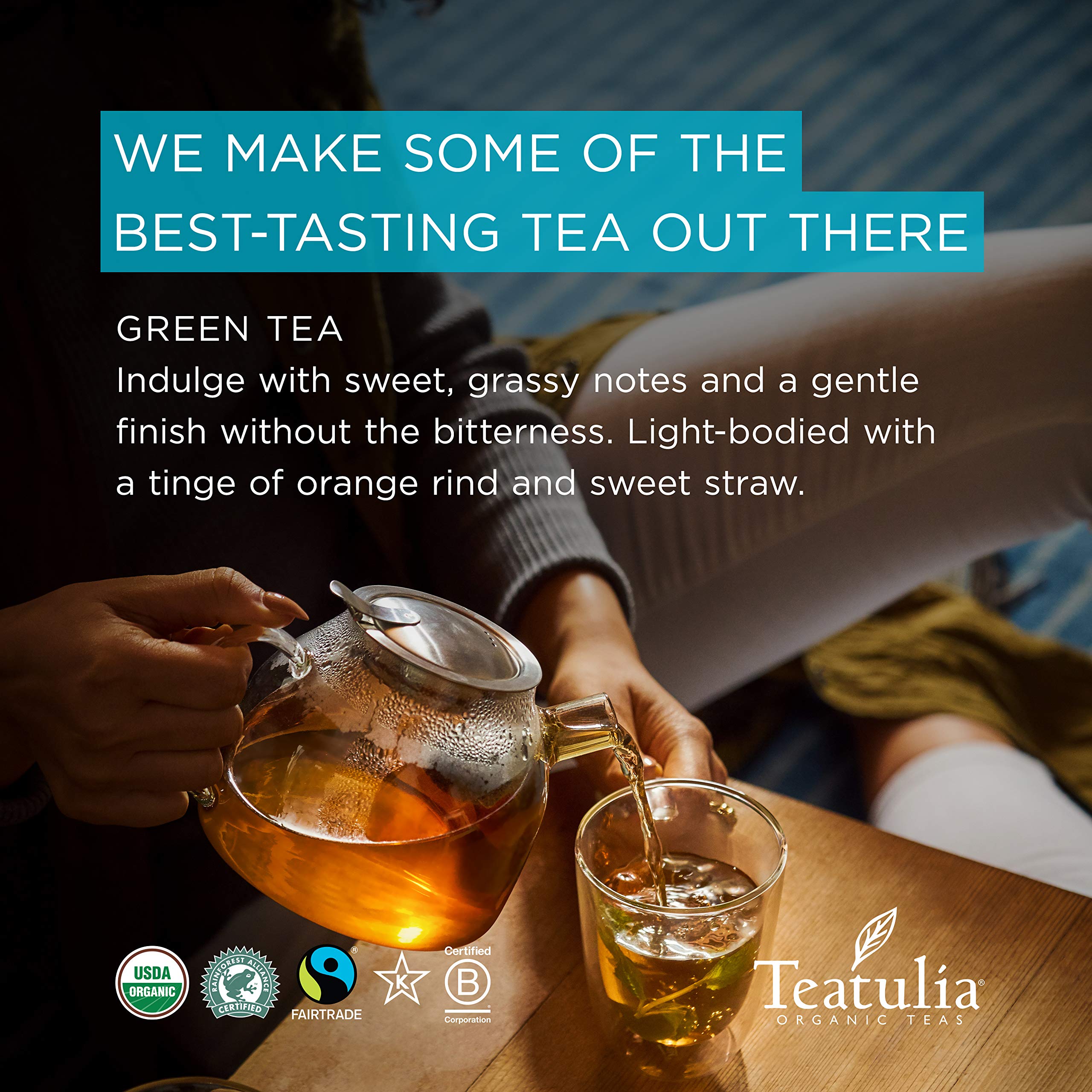 how to brew green tea bags