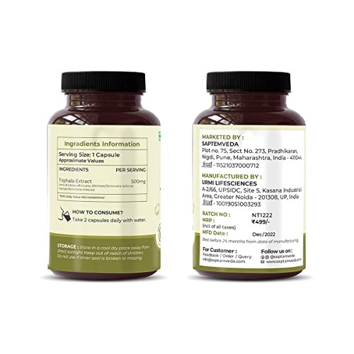 how to take triphala capsules effectively