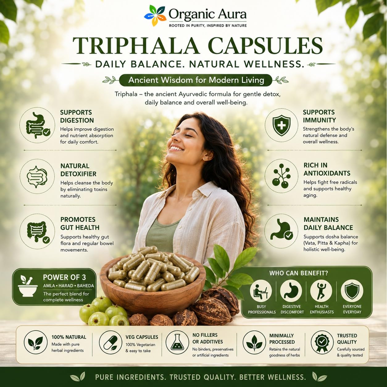 How to take triphala capsules