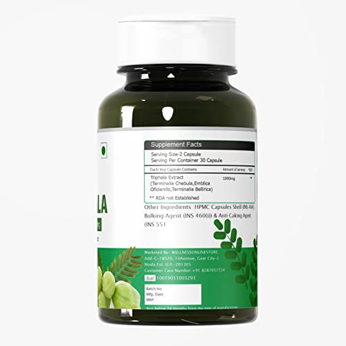 how to take triphala capsules