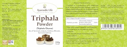 How to take triphala powder daily