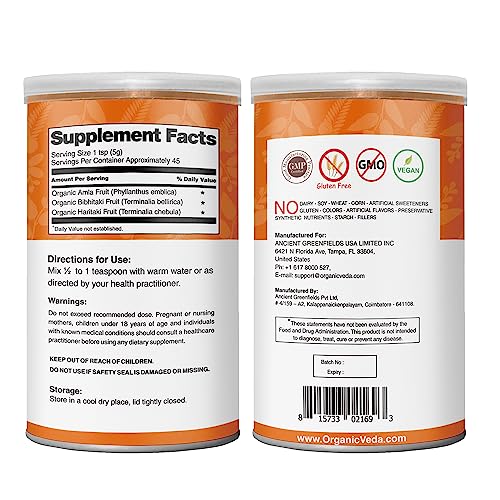 how to take triphala powder