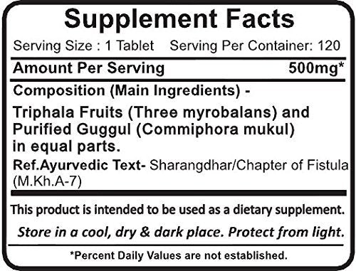 how to take triphala tablets effectively