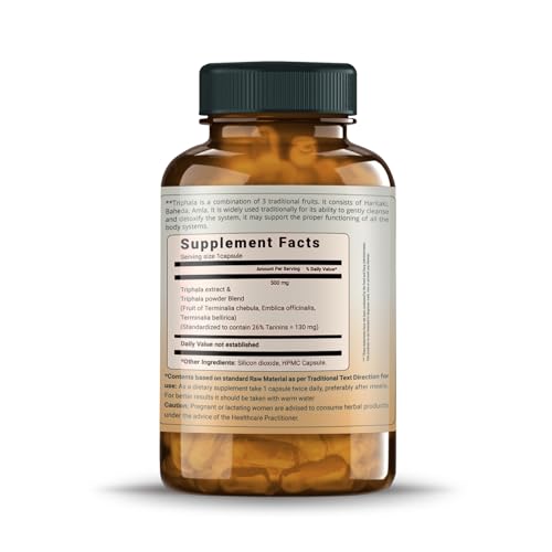how to take triphala tablets