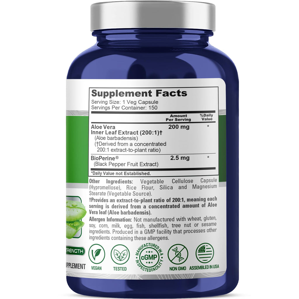 how to use aloe vera capsules