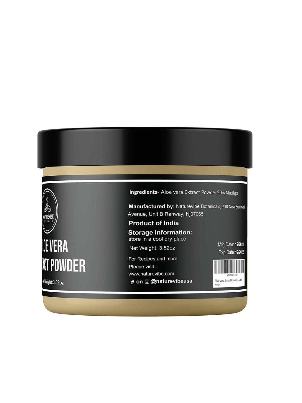 how to use aloe vera powder